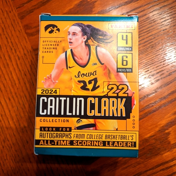Panini | Toys | Empty Caitlin Clark Commemorative Box Iowa Hawkeyes ...